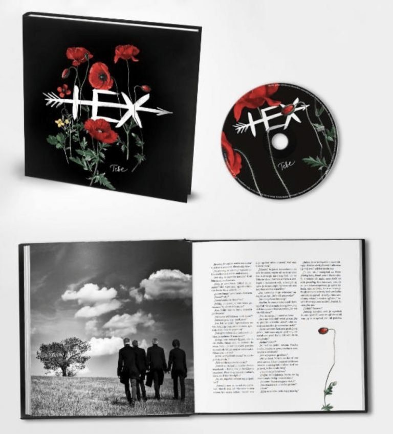 Skupina HEX vydáva nový album v podobe knihy s názvom TEBE, vznikol v ...