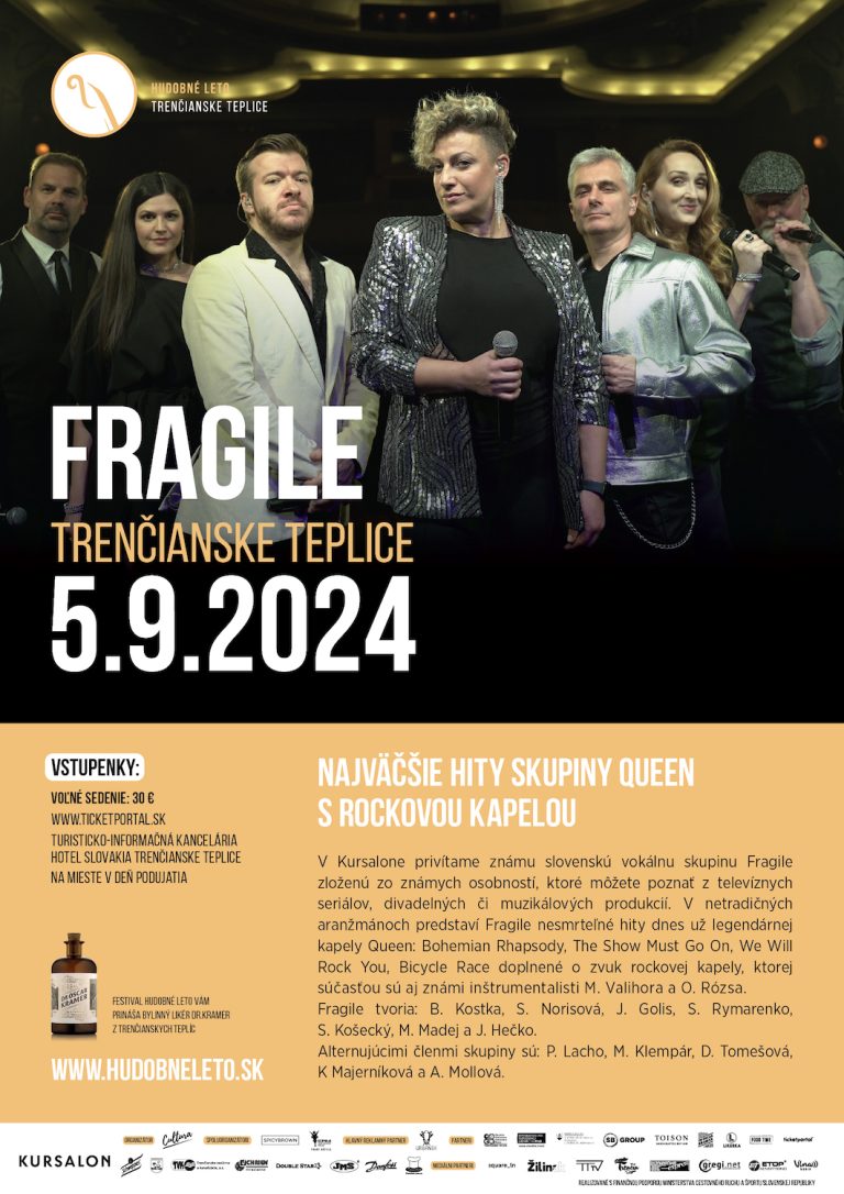 Fragile: Najväčšie hity skupiny Queen s rockovou kapelou - GREGI.NET ...