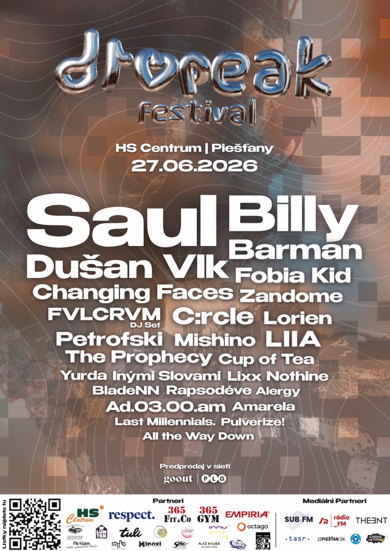 Saul, Billy Barman či Dušan Vlk vystúpia na novom festivale Dropeak ...